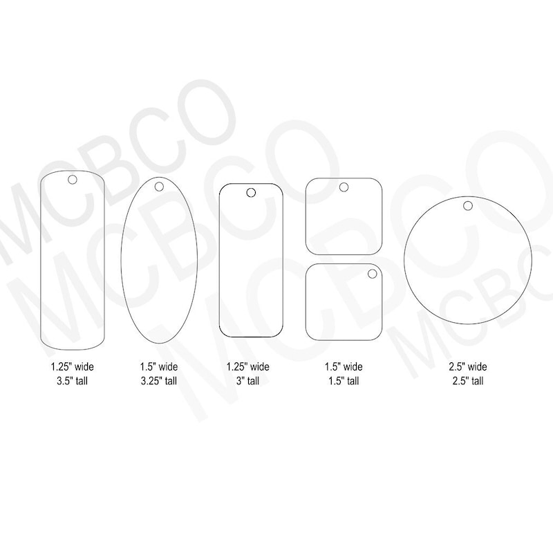 Laser Keychain Templates - Etsy