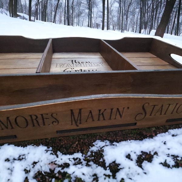 Personalized Smores Box - Etsy