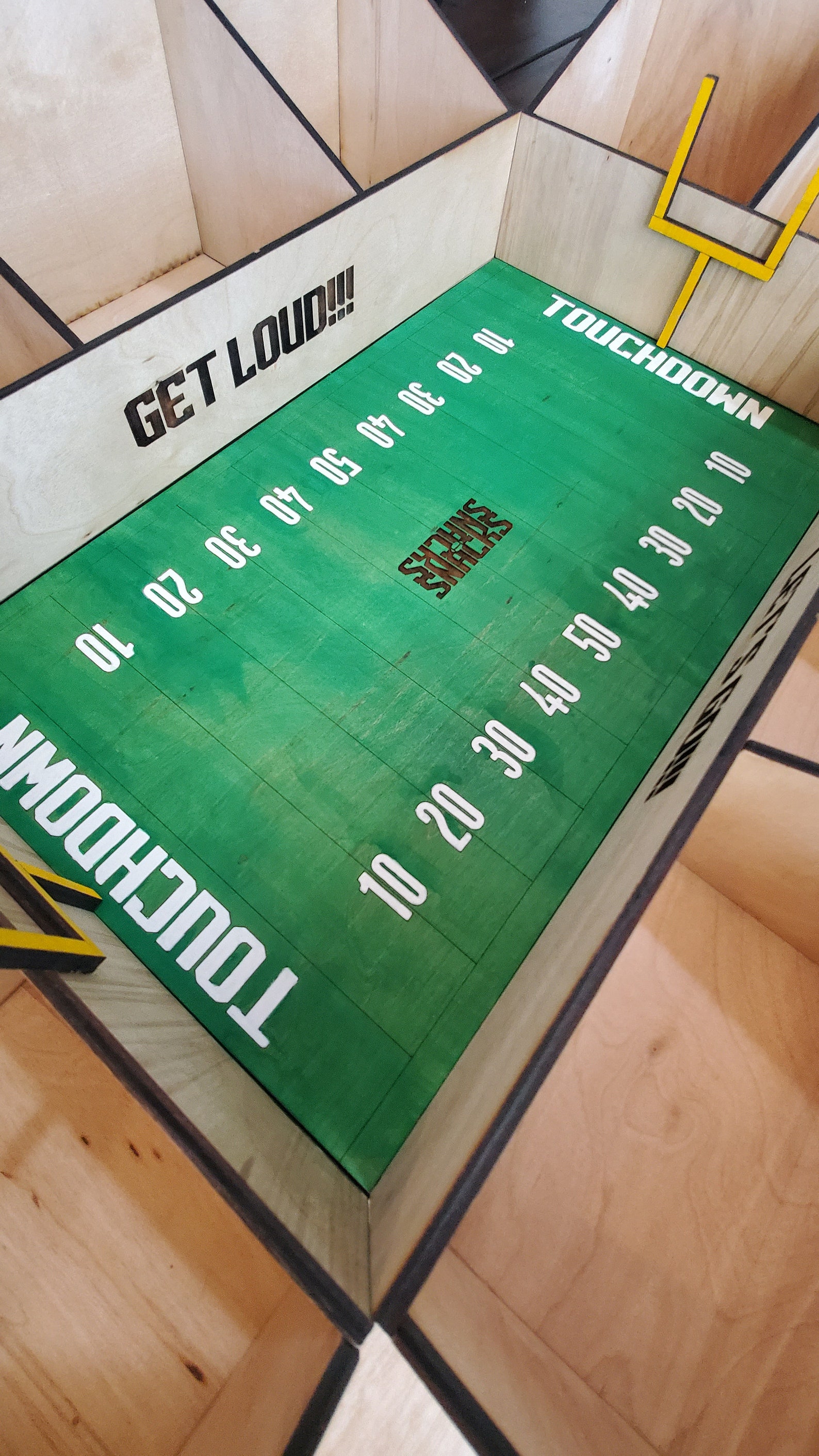 Football Snack Stadium SVG Laser Cut Svg File Football - Etsy UK