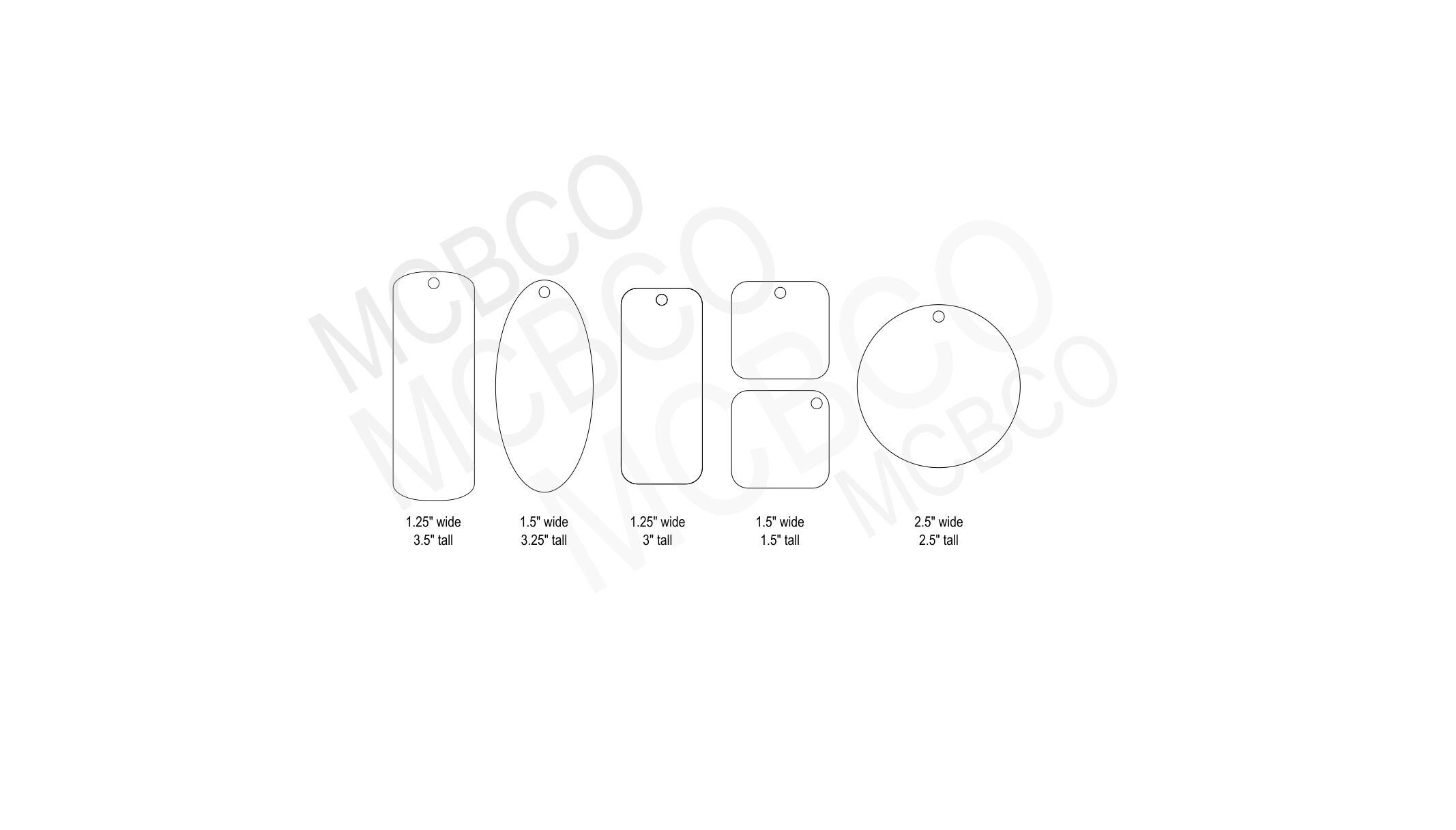 Keychain Template Pack SVG Laser Cut File - for Acrylic, Wood and More ...