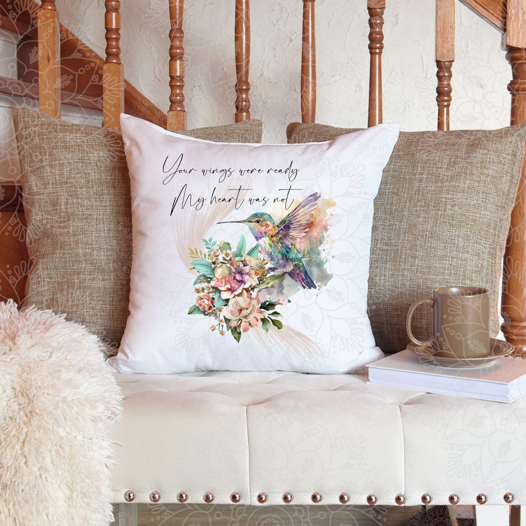 Hummingbird Memorial PNG | in Loving Memory Design | Sympathy Gift ...