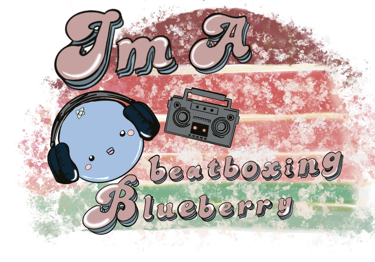 Beatboxing Blueberry Tiktok Trend Click to See More - Etsy Finland