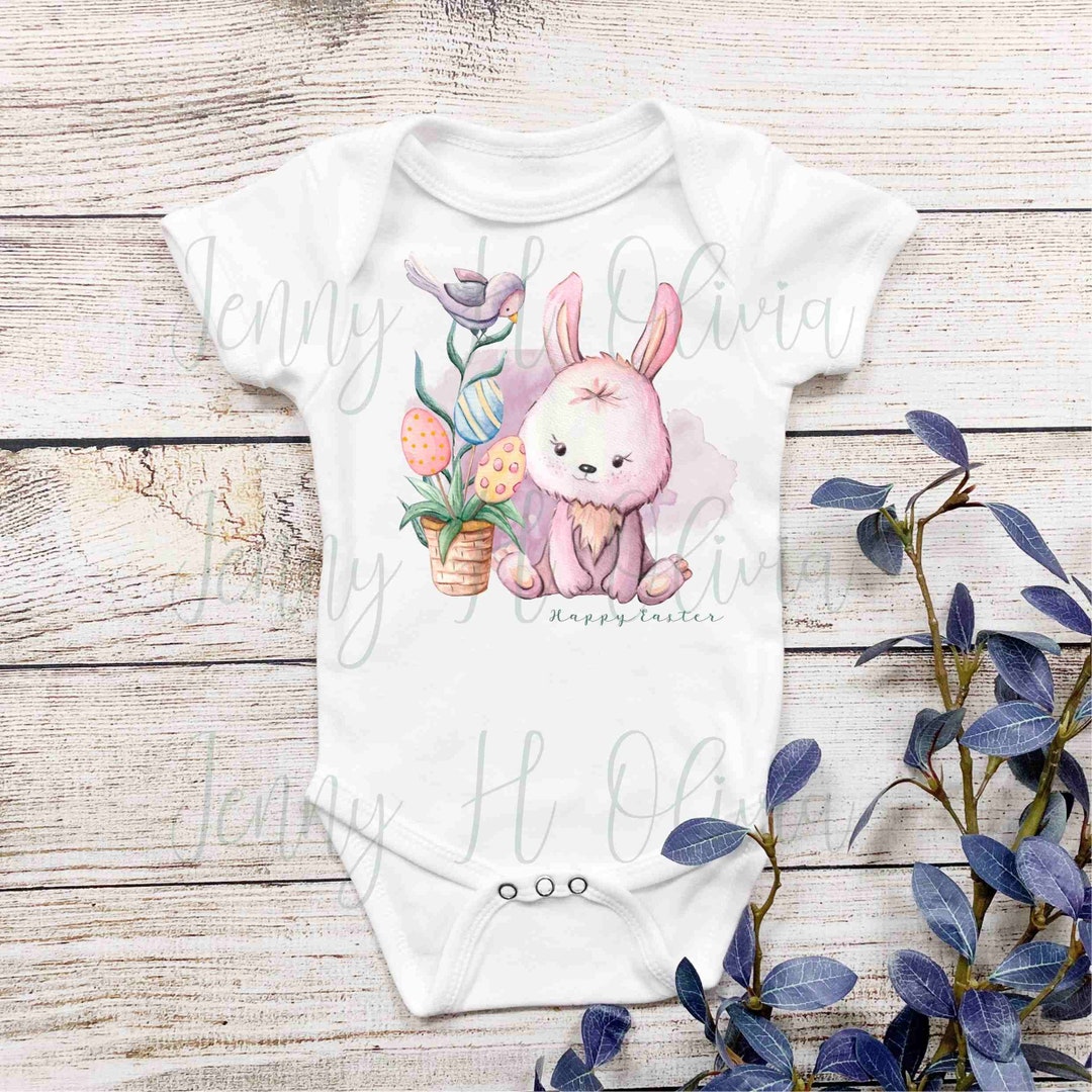Happy Easter, Baby First Easter, Baby Girl, Baby Shower Gift, Easter ...