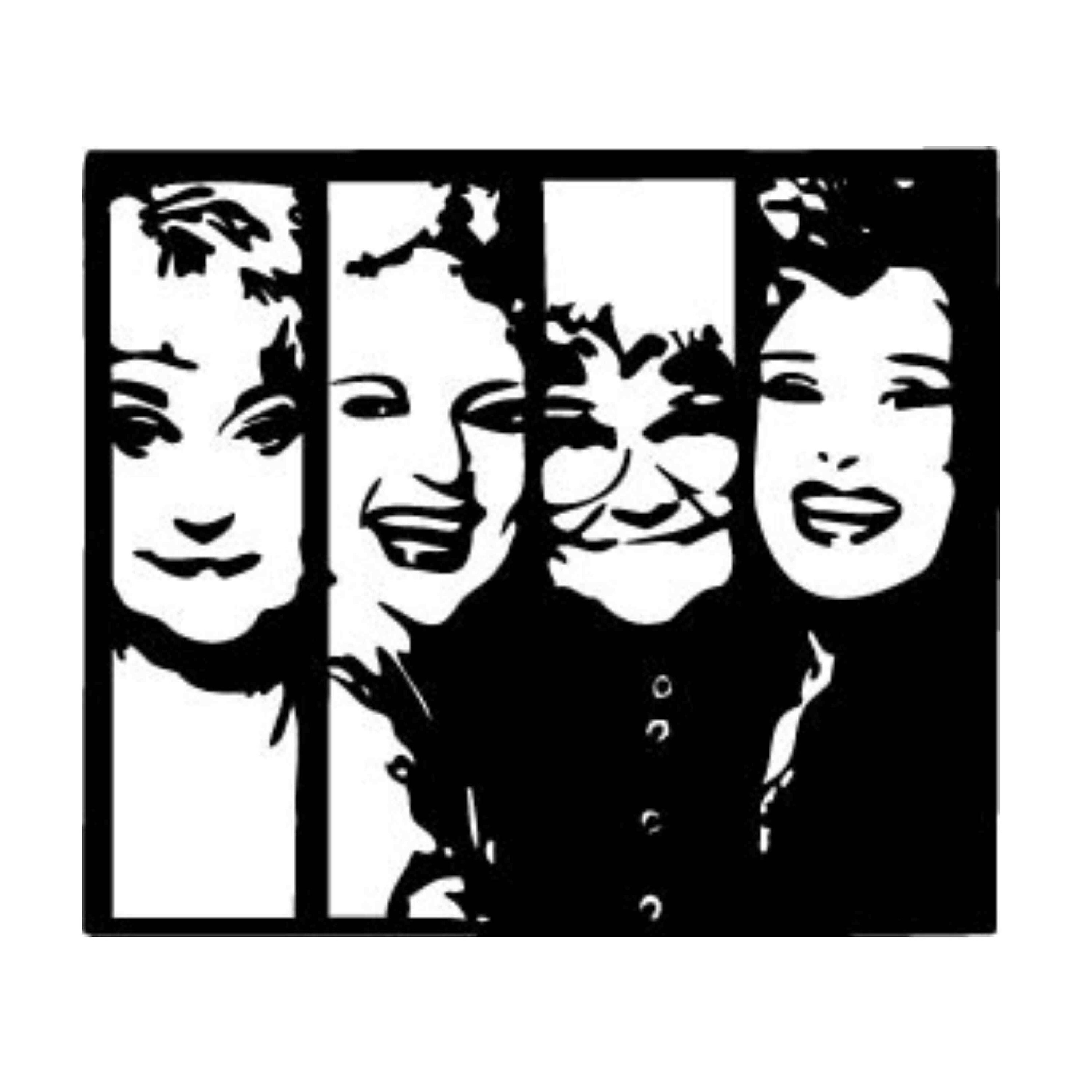 Golden Girls SVG File, Golden Girls Cut File, Golden Girls Project ...