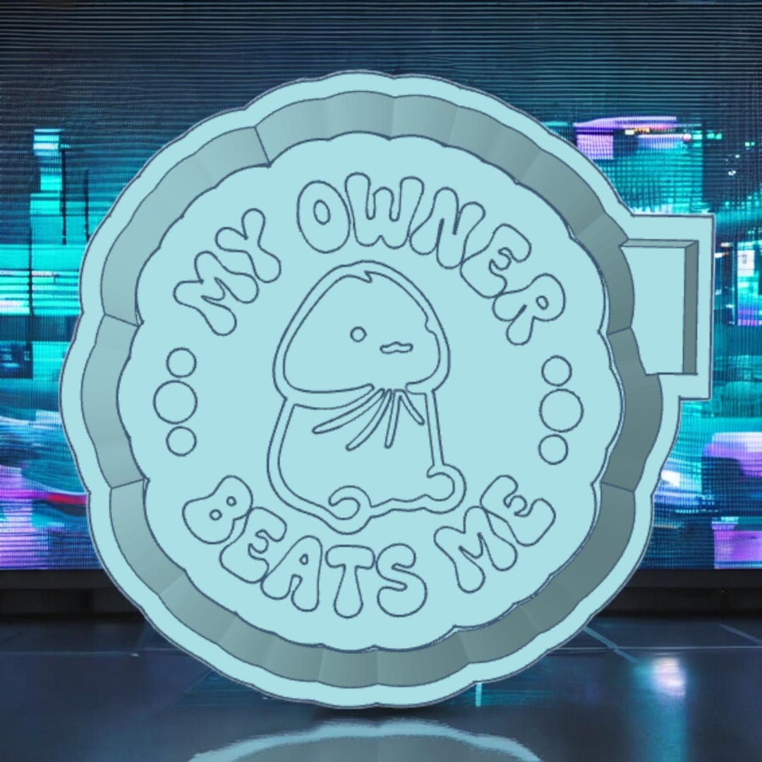 My Owner Beats Me- DIGITAL DOWNLOAD - Etsy
