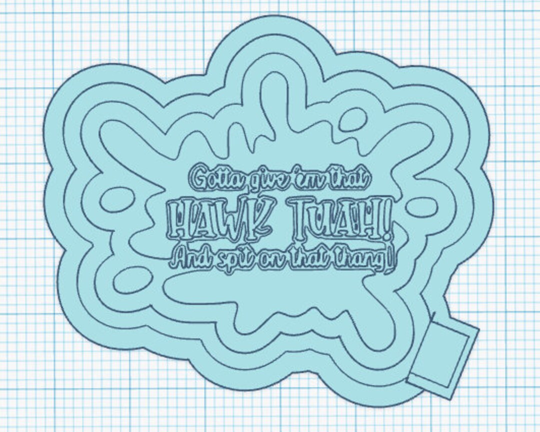 Hawk Tuah Splatter Mold Housing Digital Download - Etsy