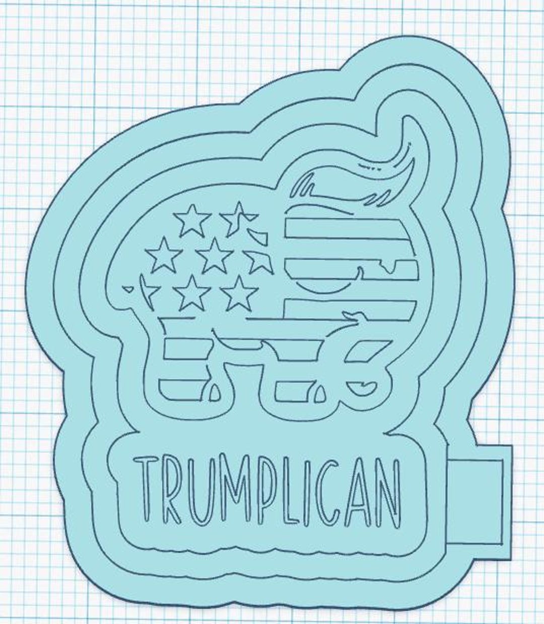 Trumplican Mold Housing Digital Download - Etsy