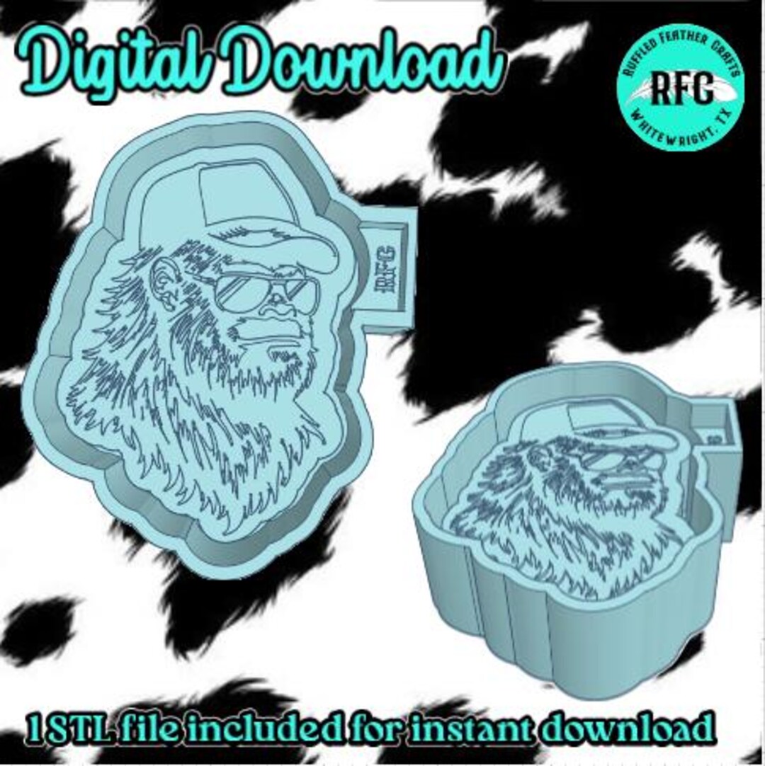 Redneck Bigfoot-non-smoking DIGITAL DOWNLOAD - Etsy