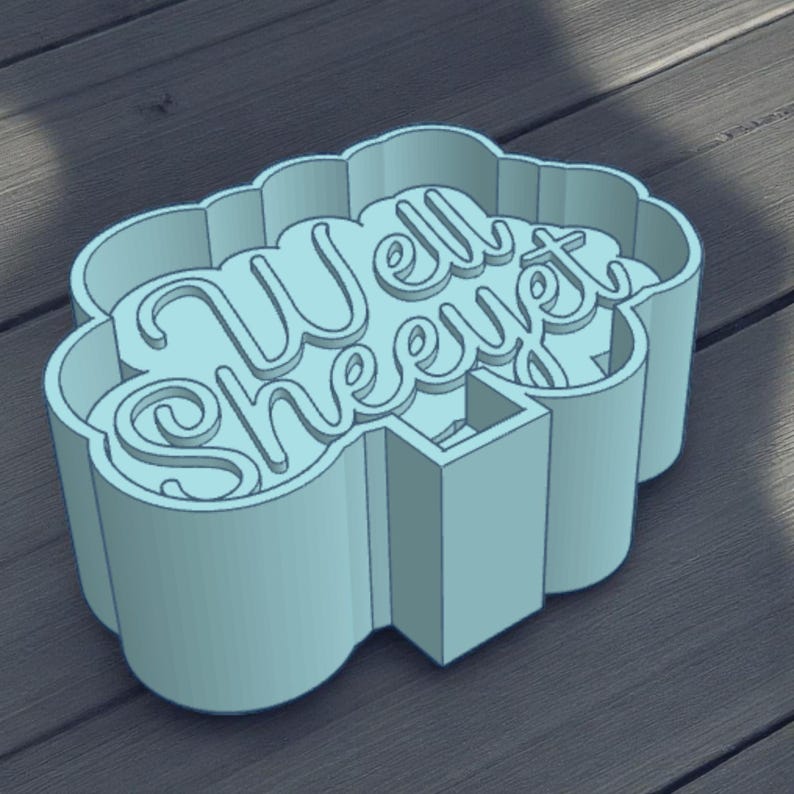 Well Sheeyet-freshie Mold -PHYSICAL PRODUCT - Etsy