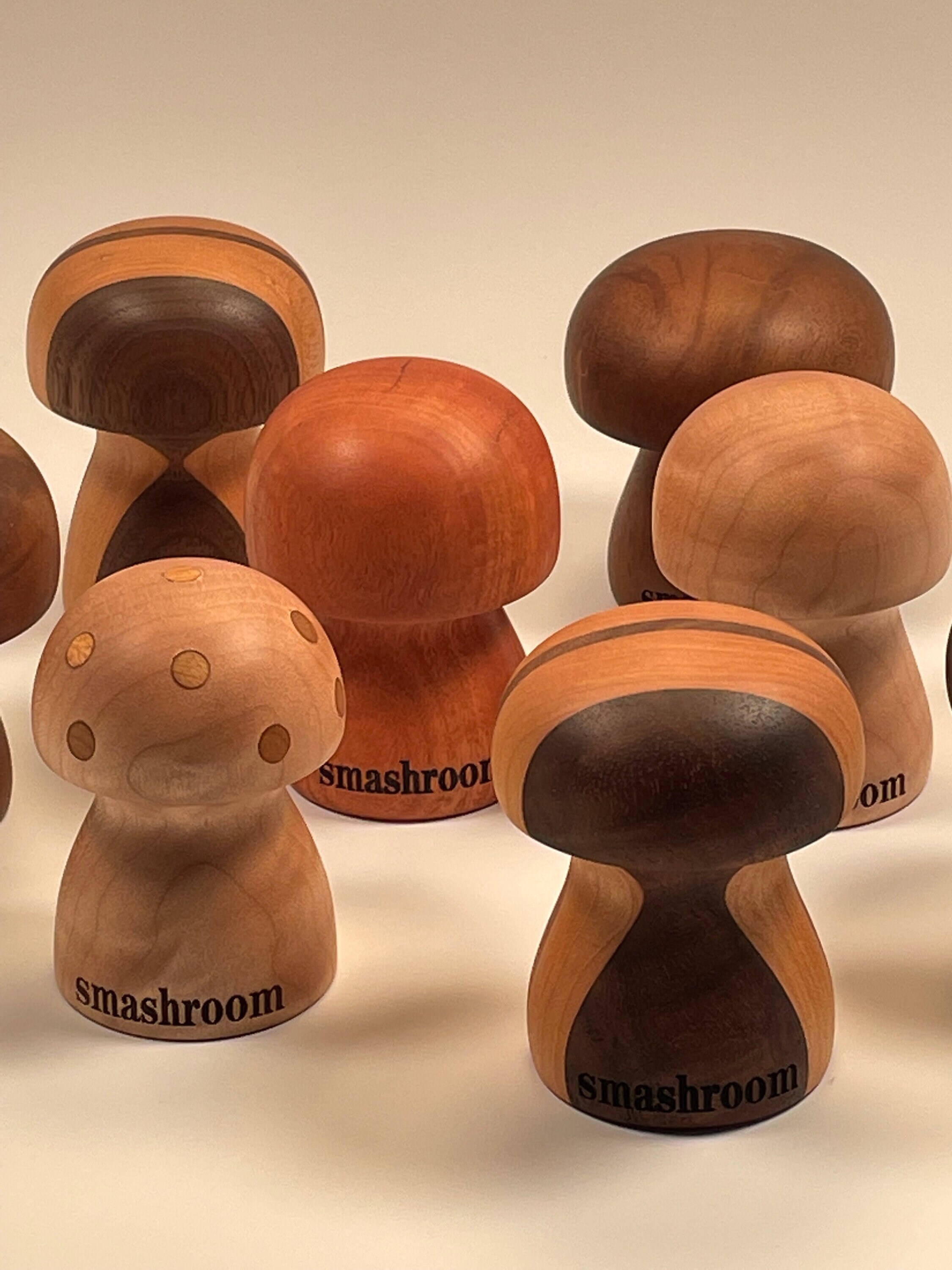 New! Smashrooms With Stripes! Same Functional, Cute, Garlic Smashing ...