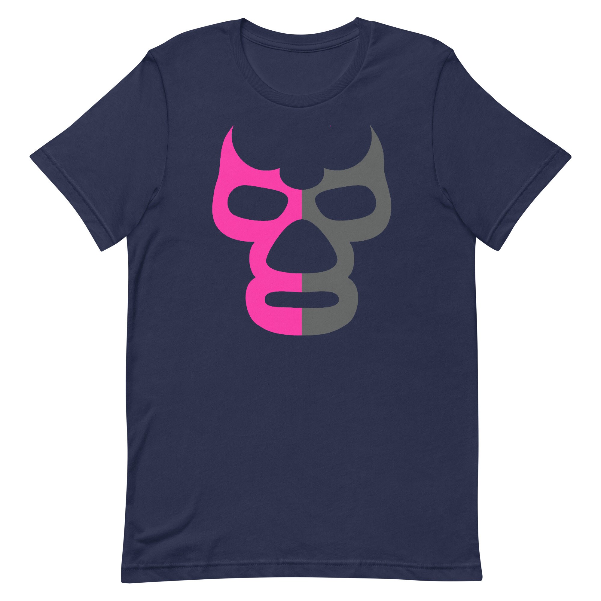Pink and Black Lucha T-shirt Lucha Libre T-shirt Luchador - Etsy