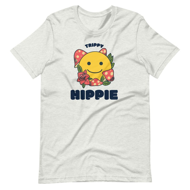 Trippy Hippie T-shirt Boho T-shirt Hippie T-shirt Mushroom | Etsy