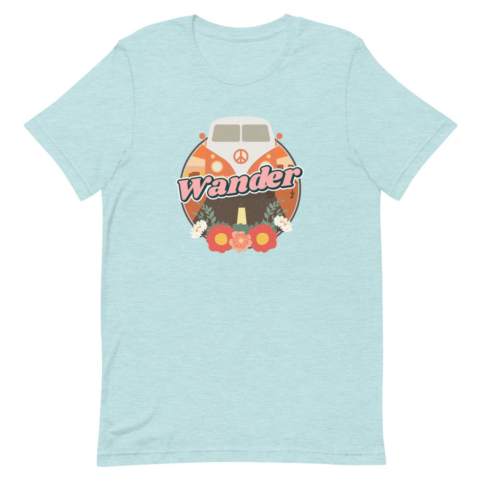 Wander T-shirt, Boho T-shirt, Hippie T-shirt, Retro T-shirt, 70's T ...