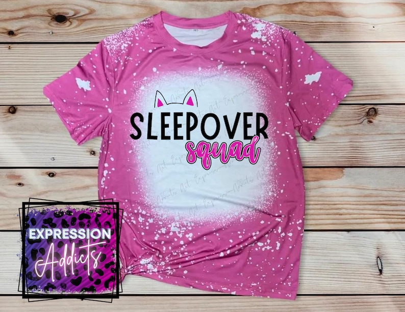 Sleepover Squad PNG&SVG SVG Sublimation Design Cricut Design Silhouette ...