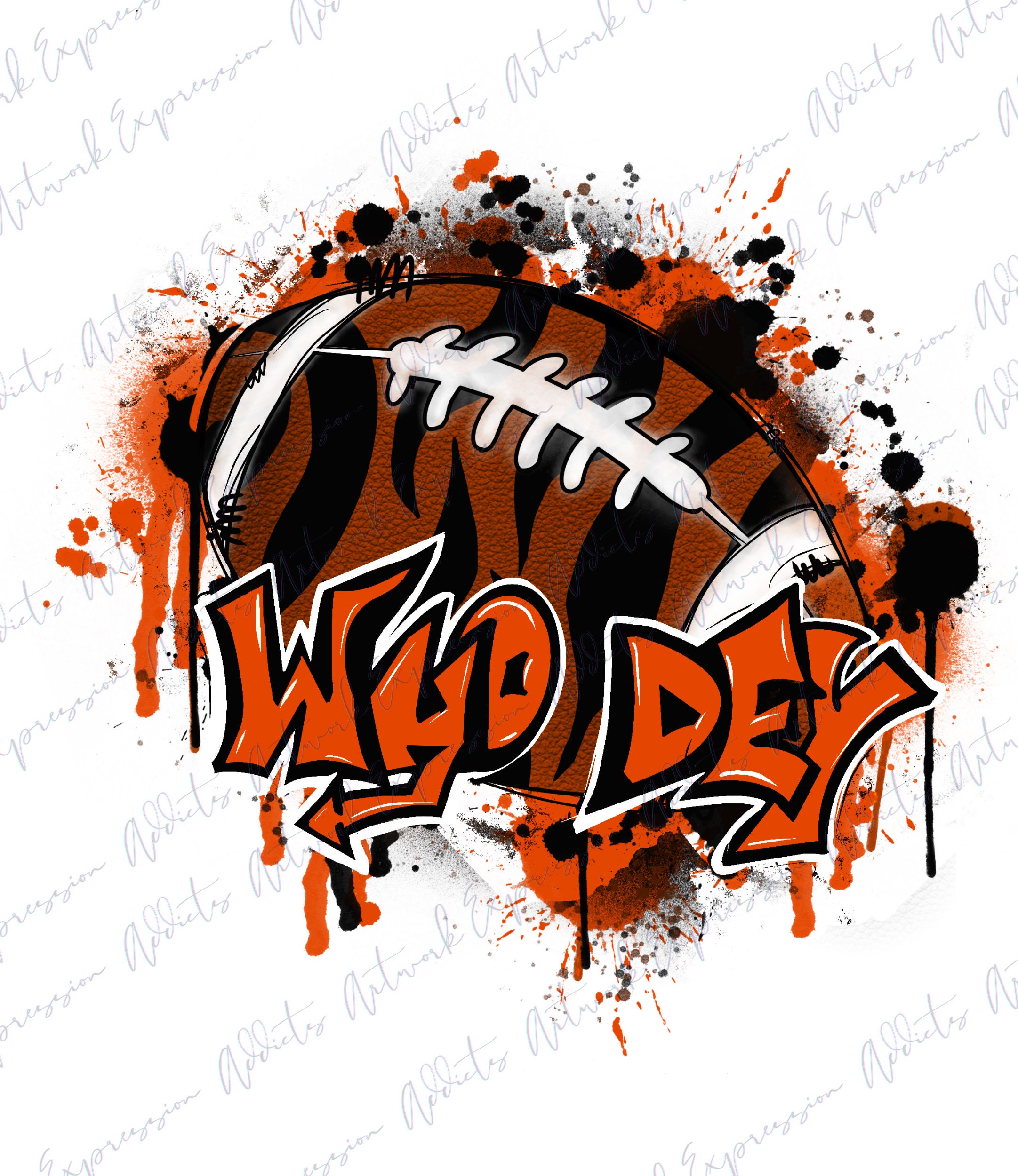 Football Graffiti Drawings