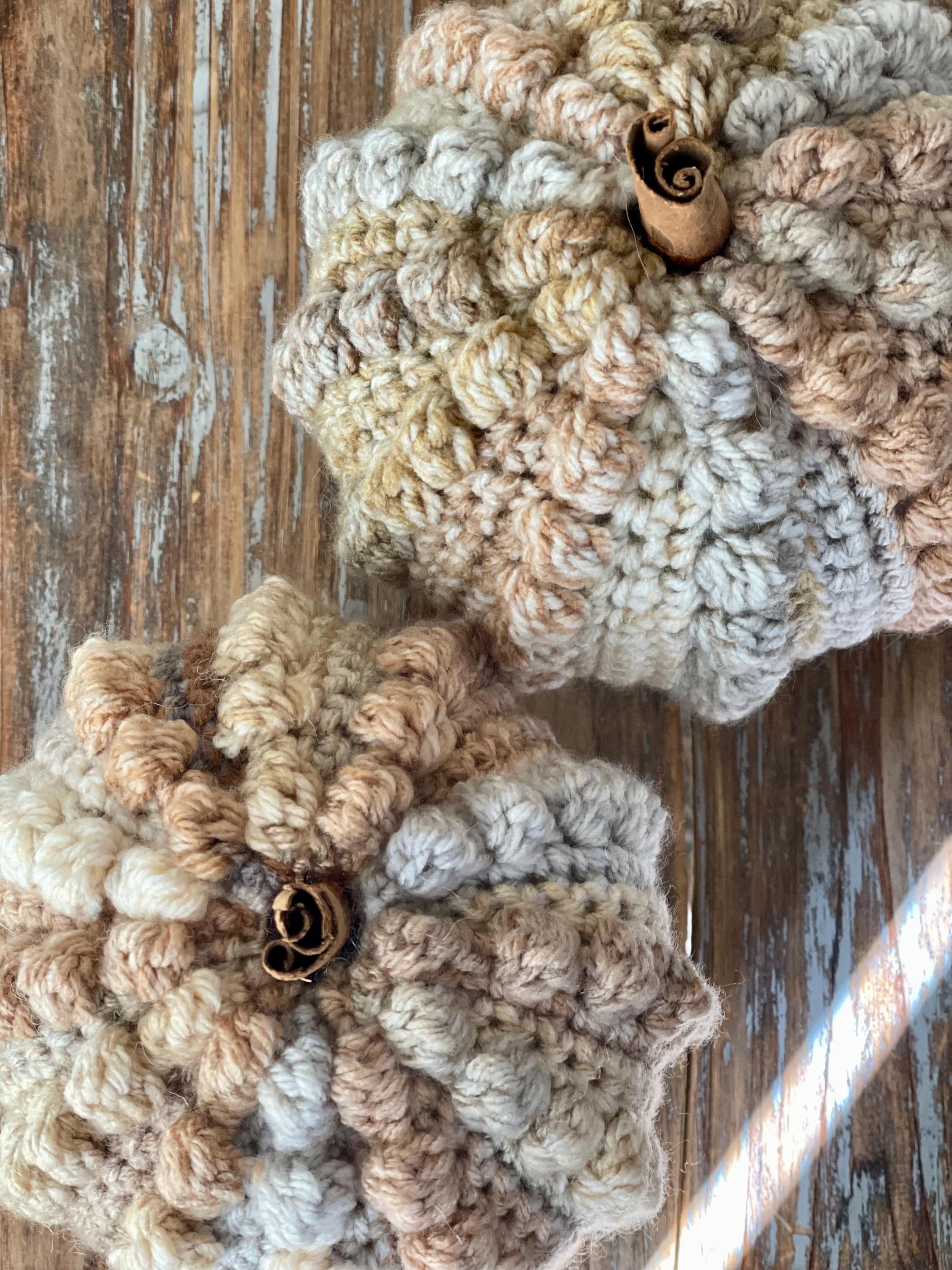 Fall Pumpkin Decor, Crochet Pumpkin, Earth Tones - Etsy