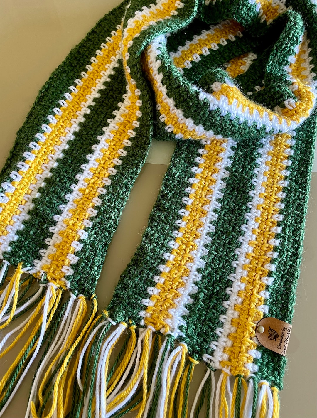 Crochet Scarf, Game Day Scarf - Etsy