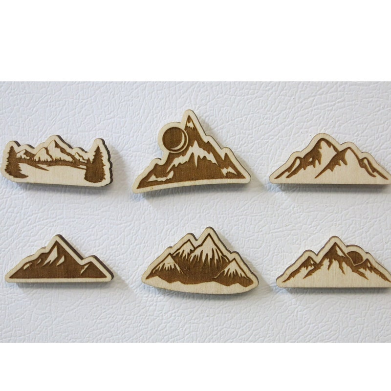 Fridge Magnets Mountains - Etsy