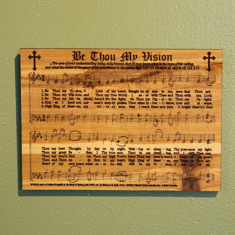 Framed Hymn - Etsy