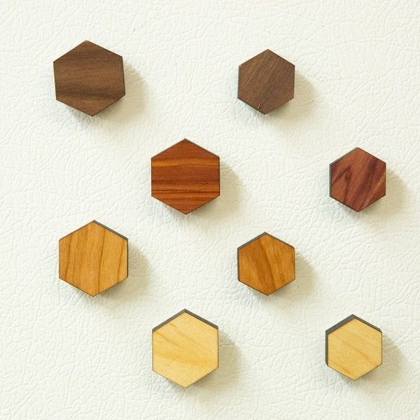Wood Magnets - Etsy