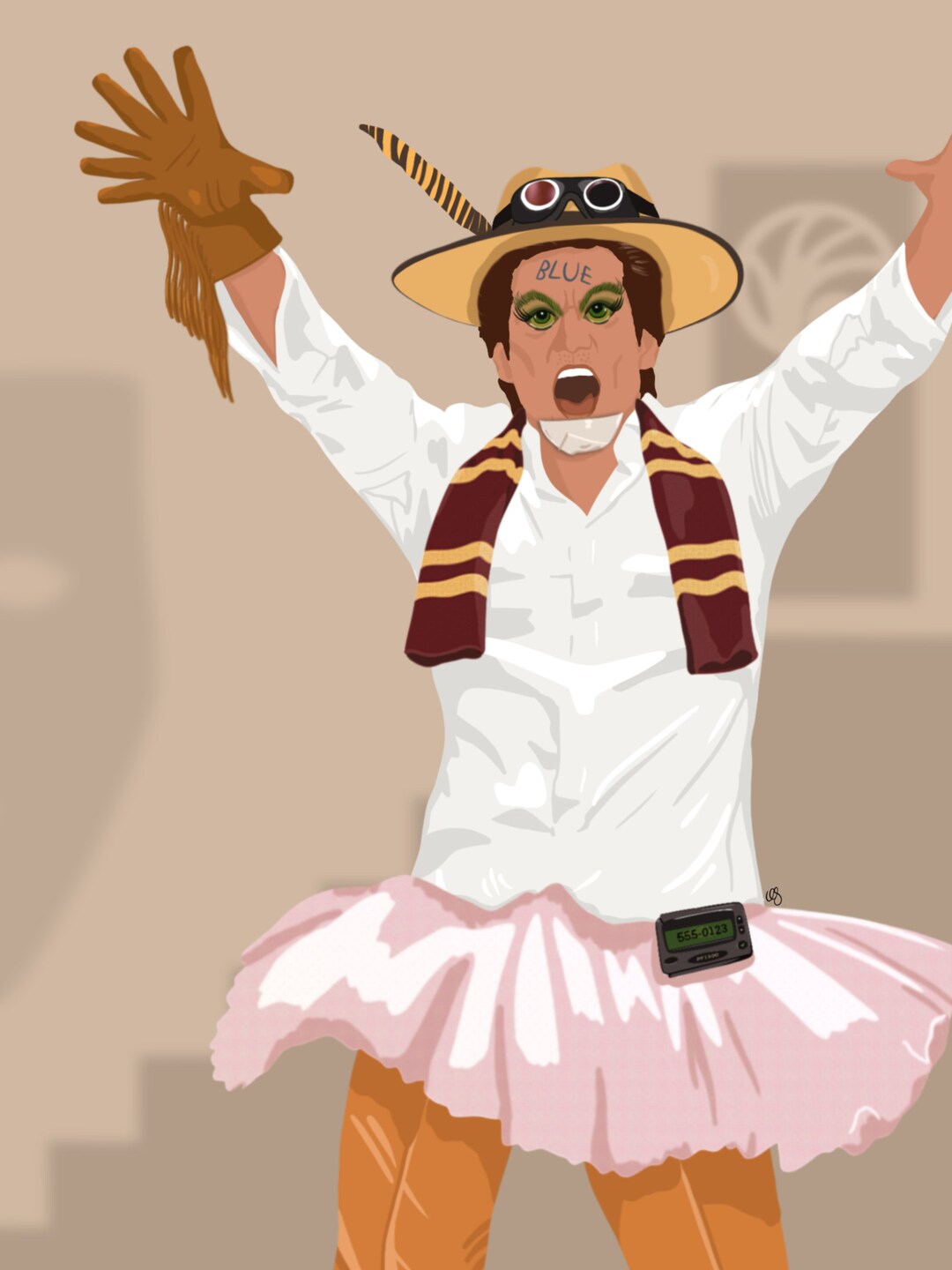 Jim Carrey Icon Illustration - Etsy