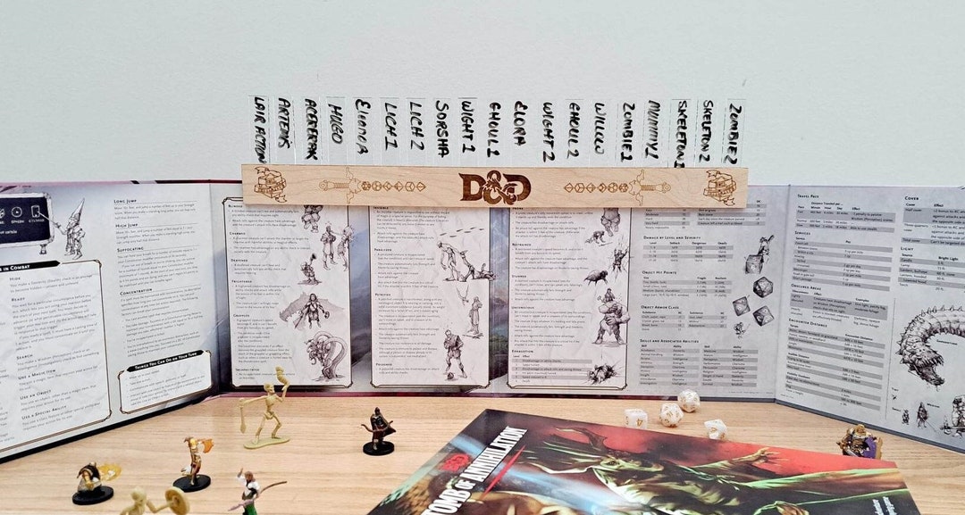 Dungeons and Dragons Initiative Tracker, DM Screen, Initiative Tracker ...