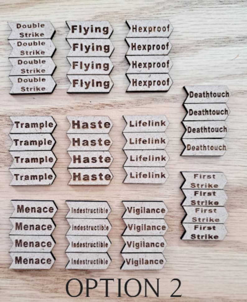 MTG Counters, MTG Keywords, Magic the Gathering Custom Counters, MTG ...