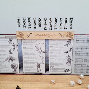 Dungeons and Dragons Initiative Tracker, DM Screen, Initiative Tracker ...