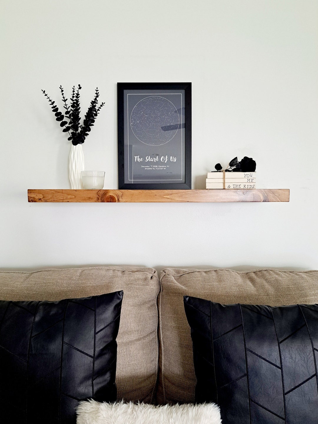 Modern Floating Shelves - Etsy