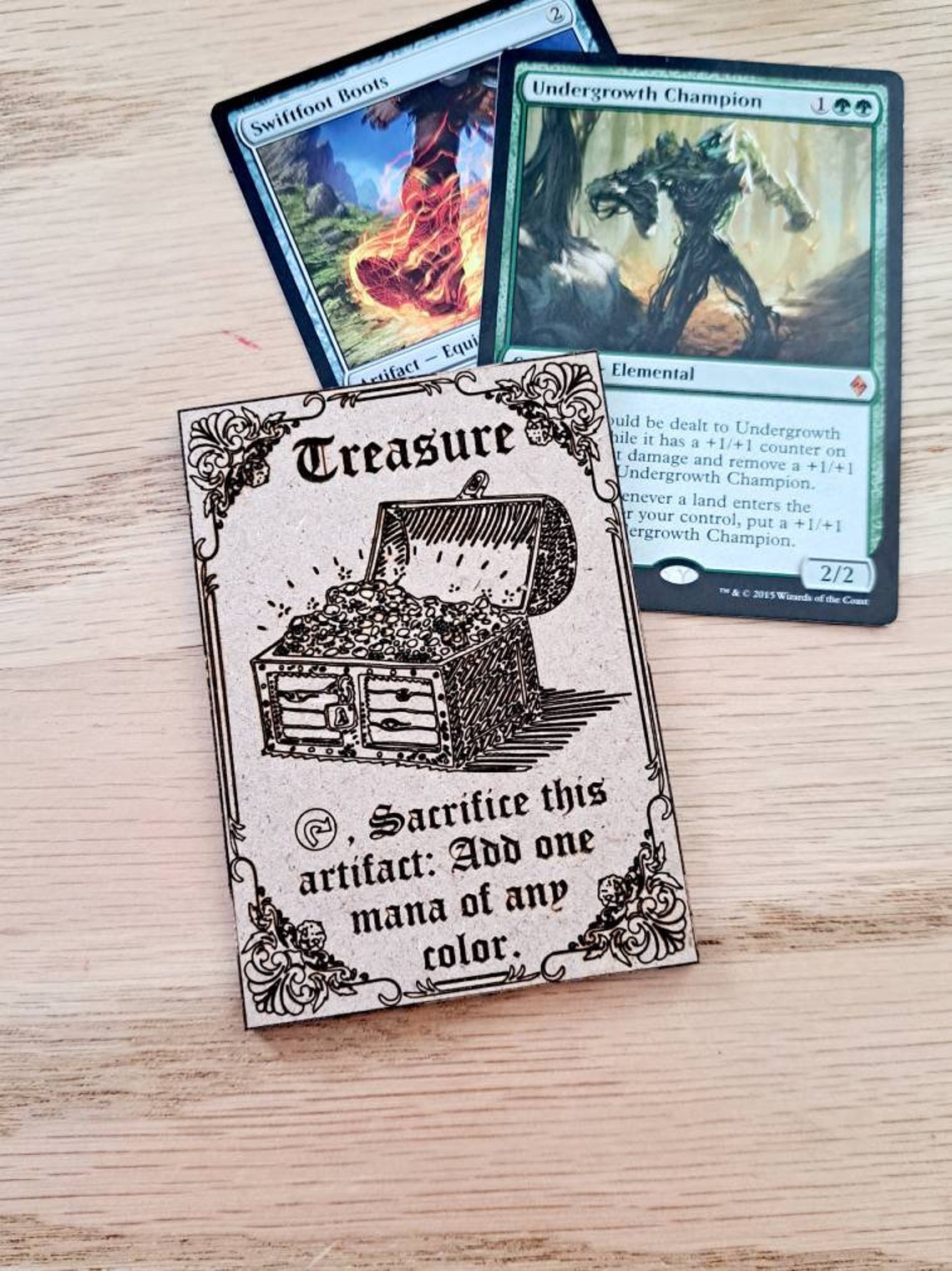 MTG Tokens Treasure Token the Monarch the Initiative Magic - Etsy