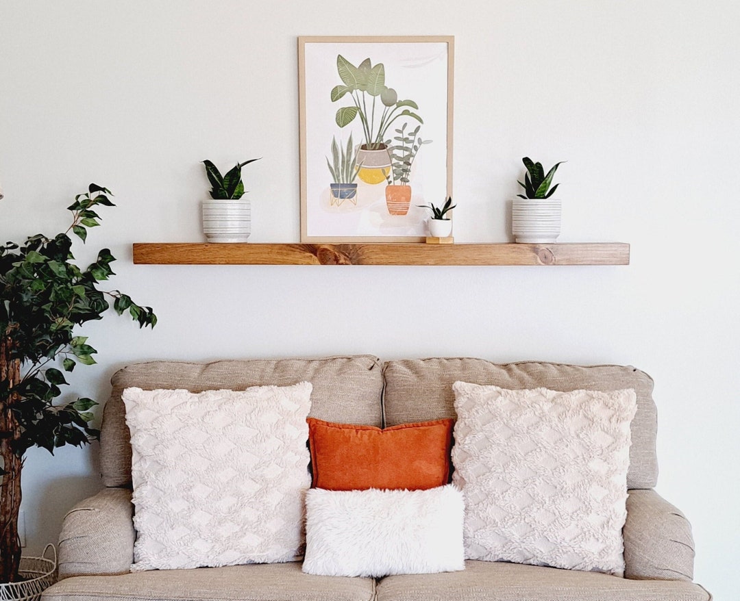 Floating Shelves | Modern Floating Shelf | Kitchen Shelves | Laundry ...