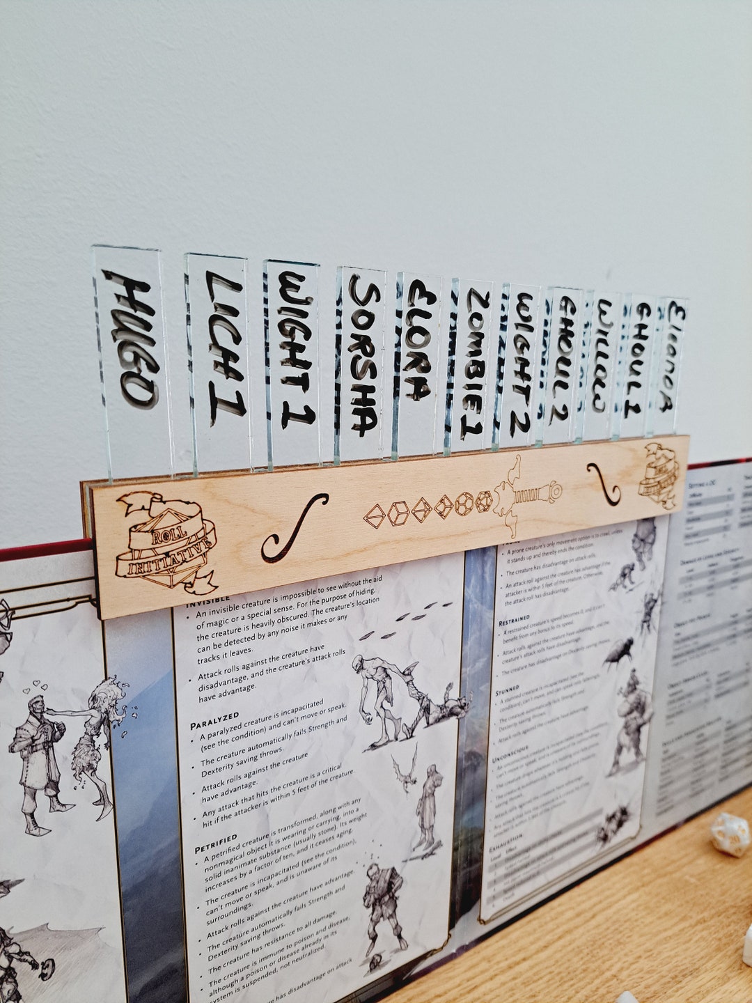 Dungeons and Dragons Initiative Tracker, DM Screen, Initiative Tracker ...