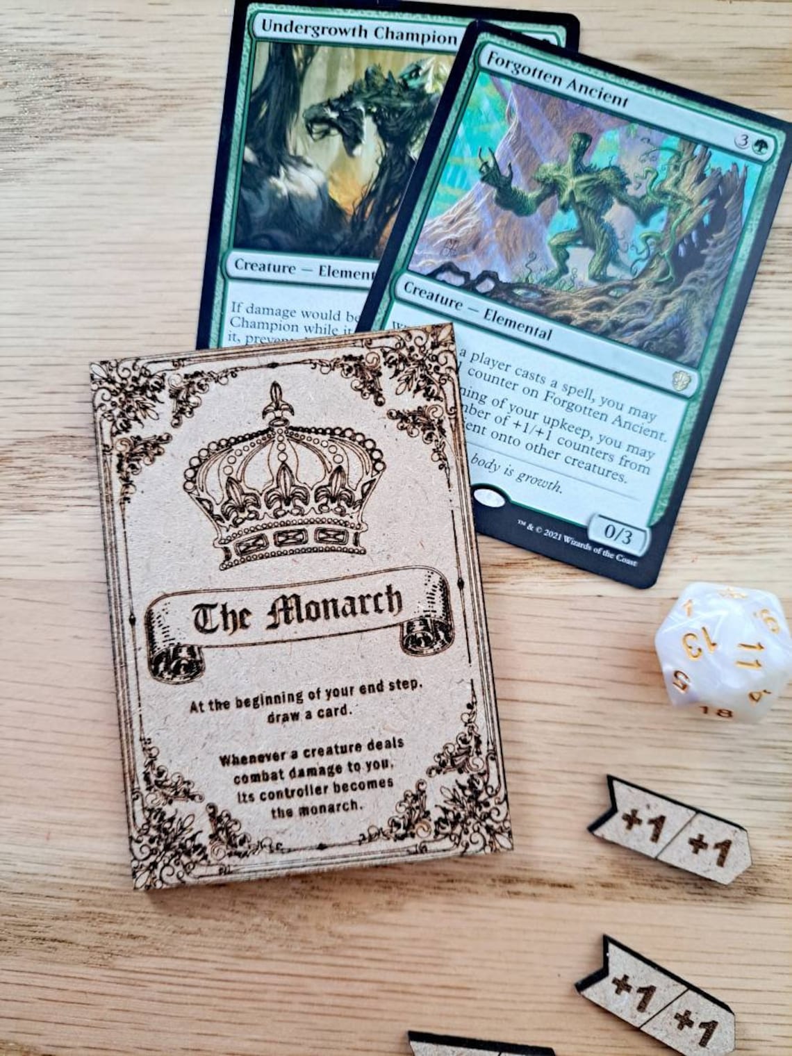 MTG Tokens Treasure Token the Monarch the Initiative Magic - Etsy