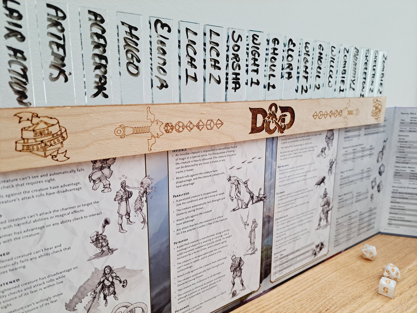 Dungeons and Dragons Initiative Tracker, DM Screen, Initiative Tracker ...