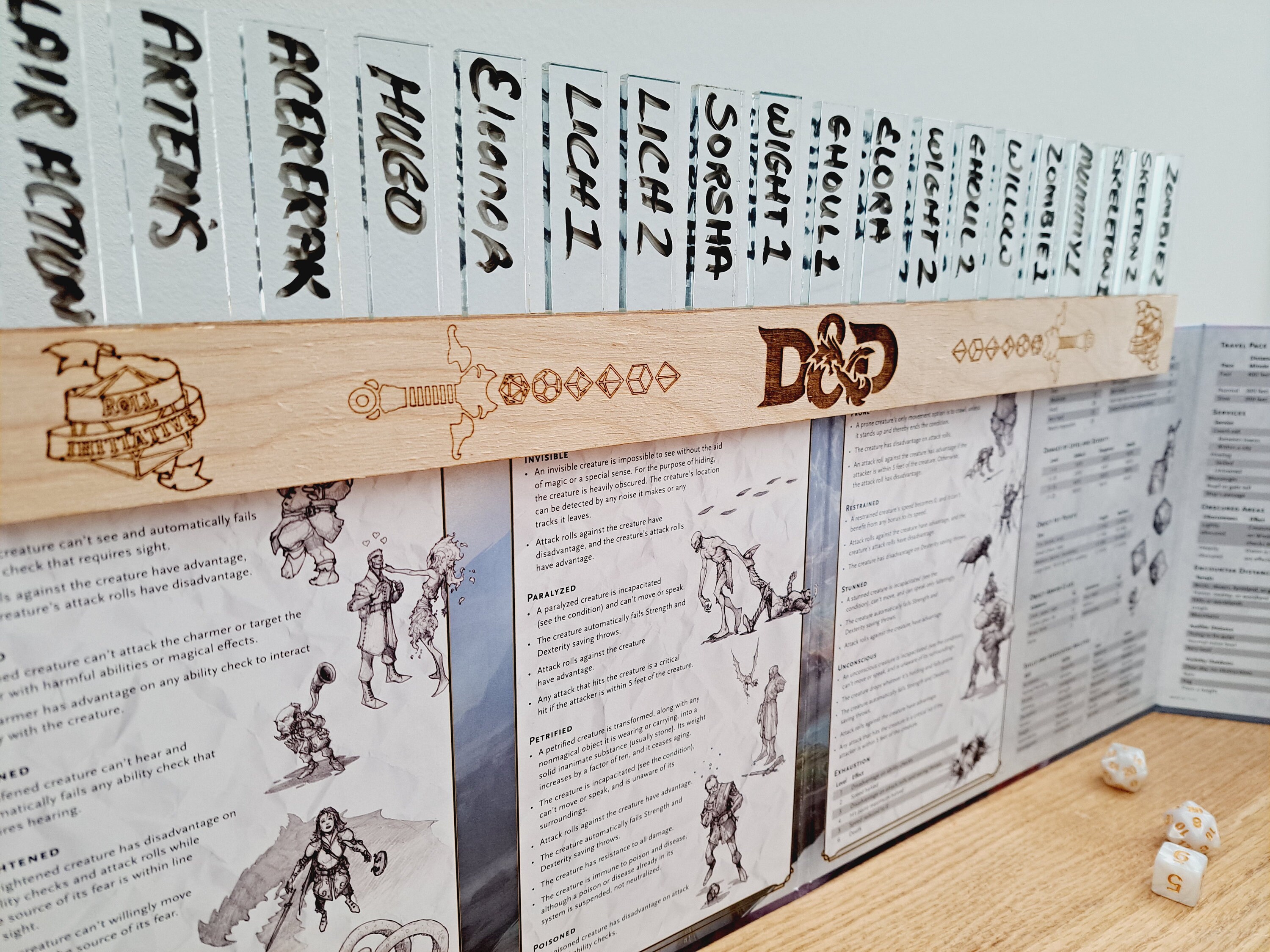 Dungeons and Dragons Initiative Tracker, DM Screen, Initiative Tracker ...