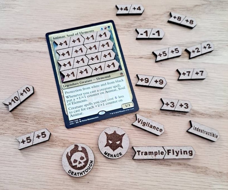 MTG Counters MTG Keywords Magic the Gathering Custom - Etsy