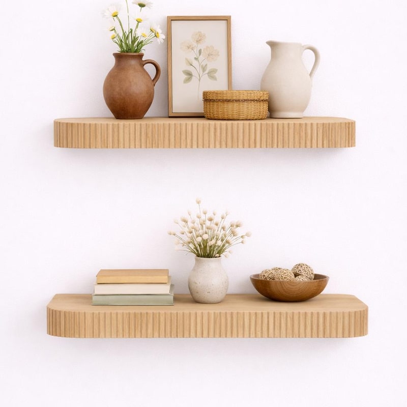 Custom Fluted Shelves - Etsy
