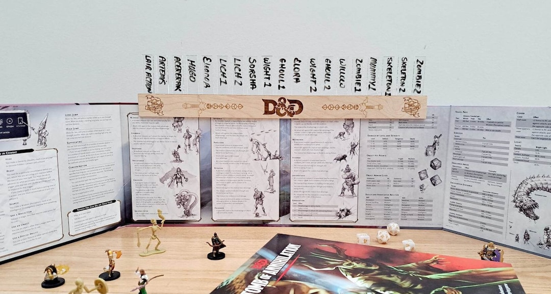 Dungeons and Dragons Initiative Tracker, DM Screen, Initiative Tracker ...
