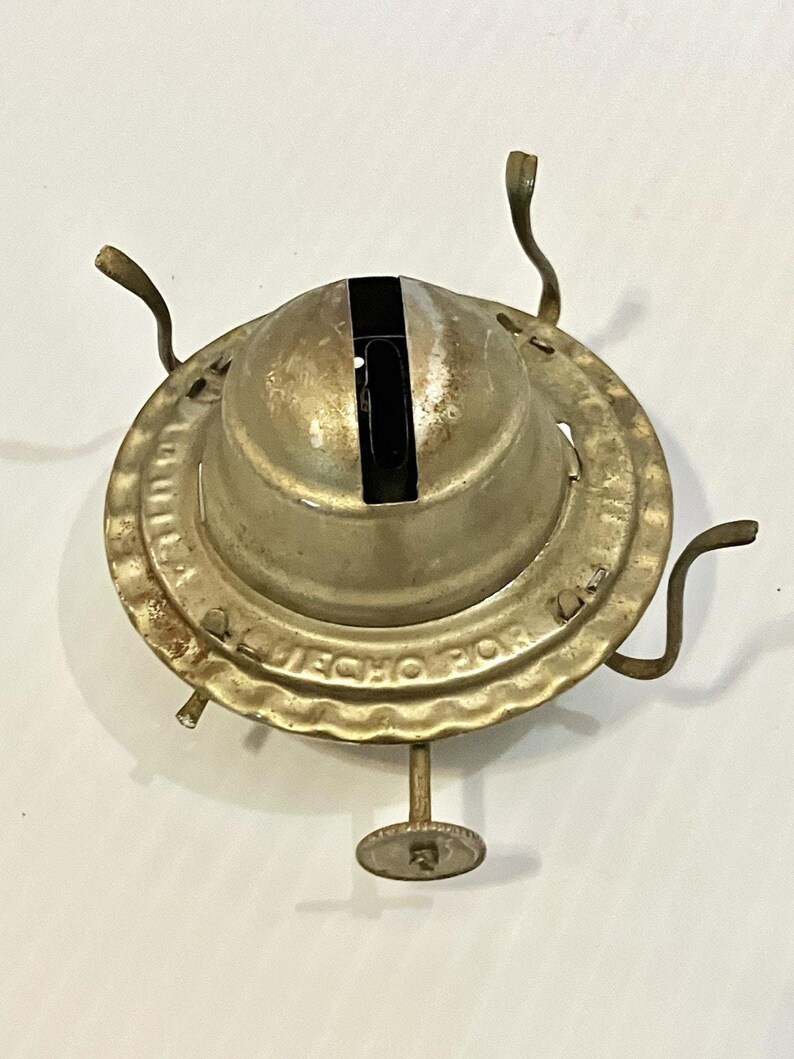 Vintage Oil Lamp Burners & Parts - Brass, Metal - EAGLE, Pat 1858 ...