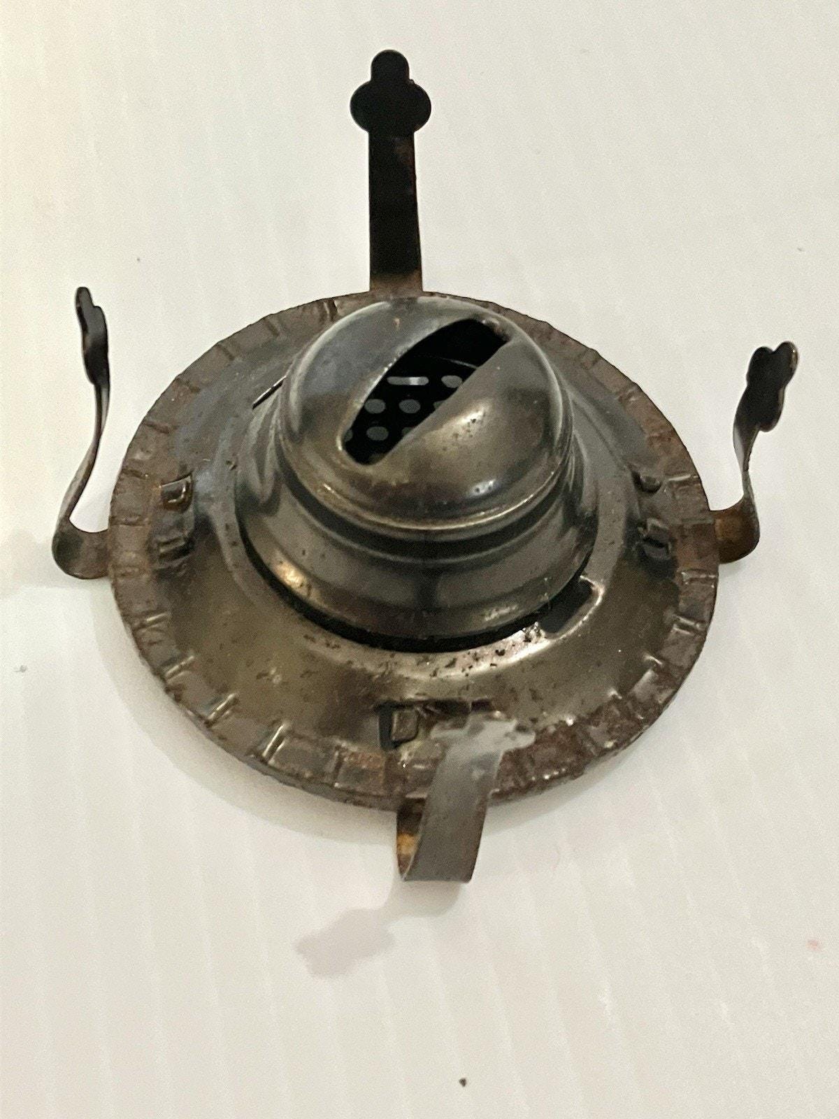 Vintage Oil Lamp Burners & Parts - Brass, Metal - EAGLE, Pat 1858 ...