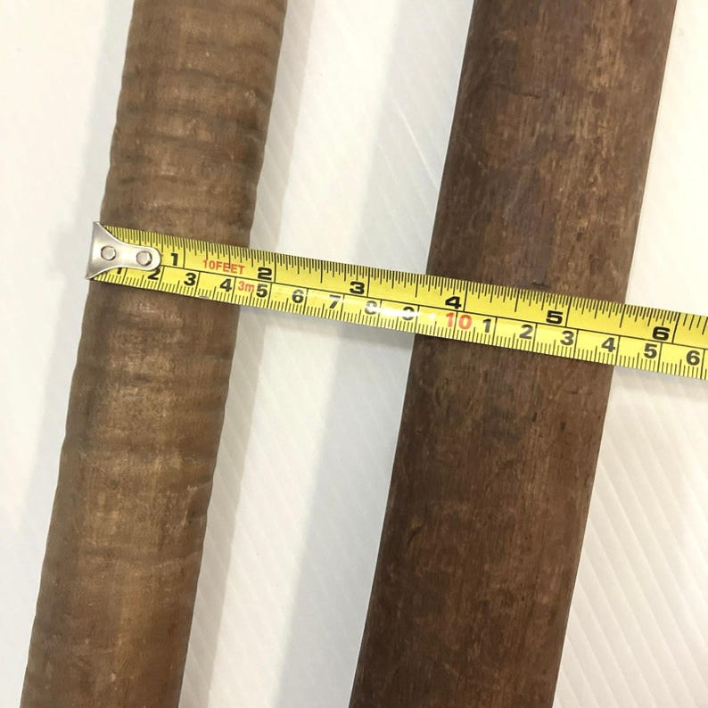 Antique Wooden Rolling Pins: Primitive One Piece Grooved Oat Crusher ...