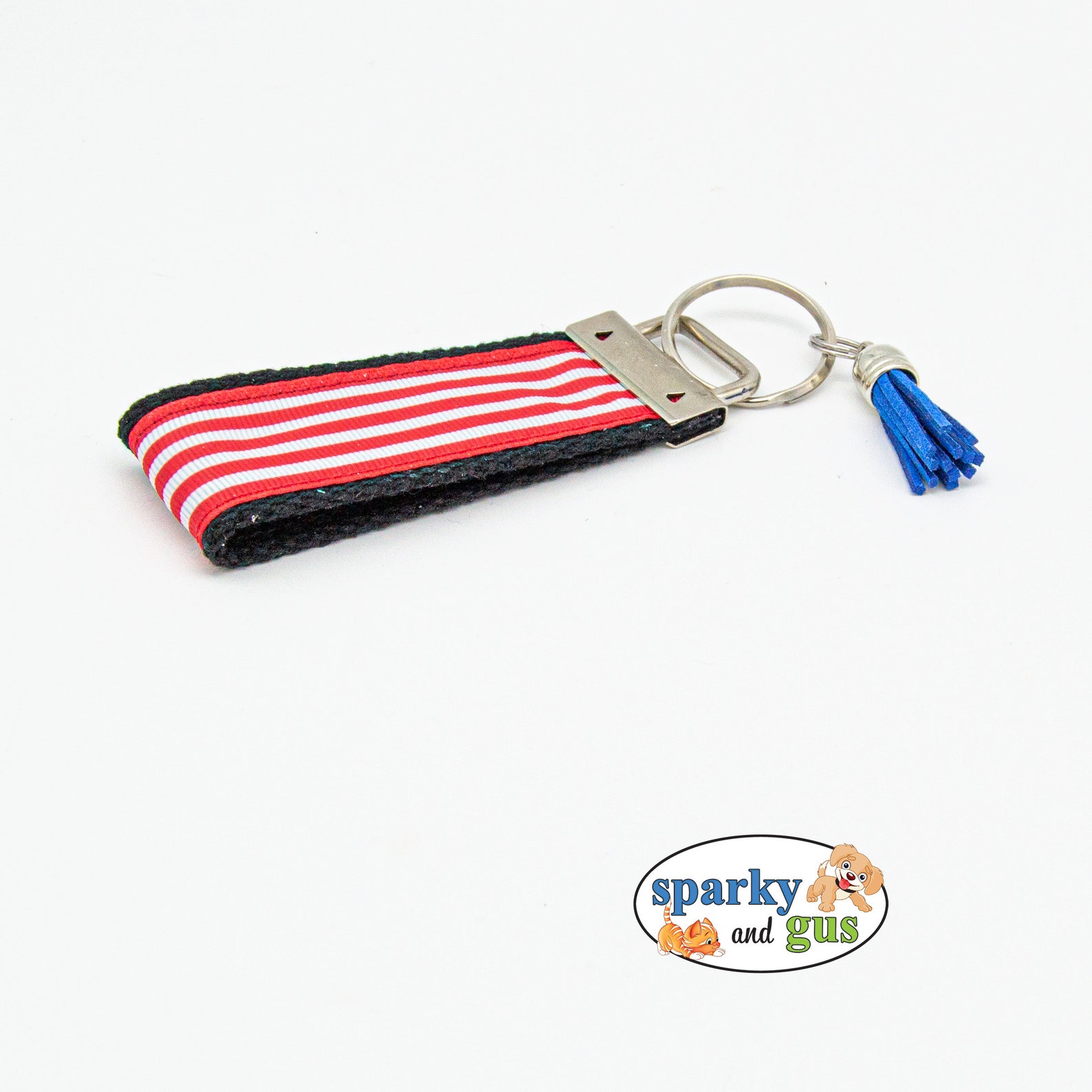 US Flag Keychain With Tassel American Flag Key Fob Regular - Etsy