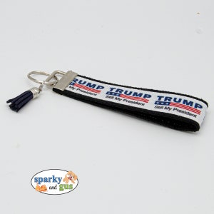 Trump Keychain With Tassel | Still My President Key Fob | Regular or ...