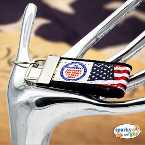 2nd Amendment Keychain With Tassel | Second Amendment Key Fob | Regular ...