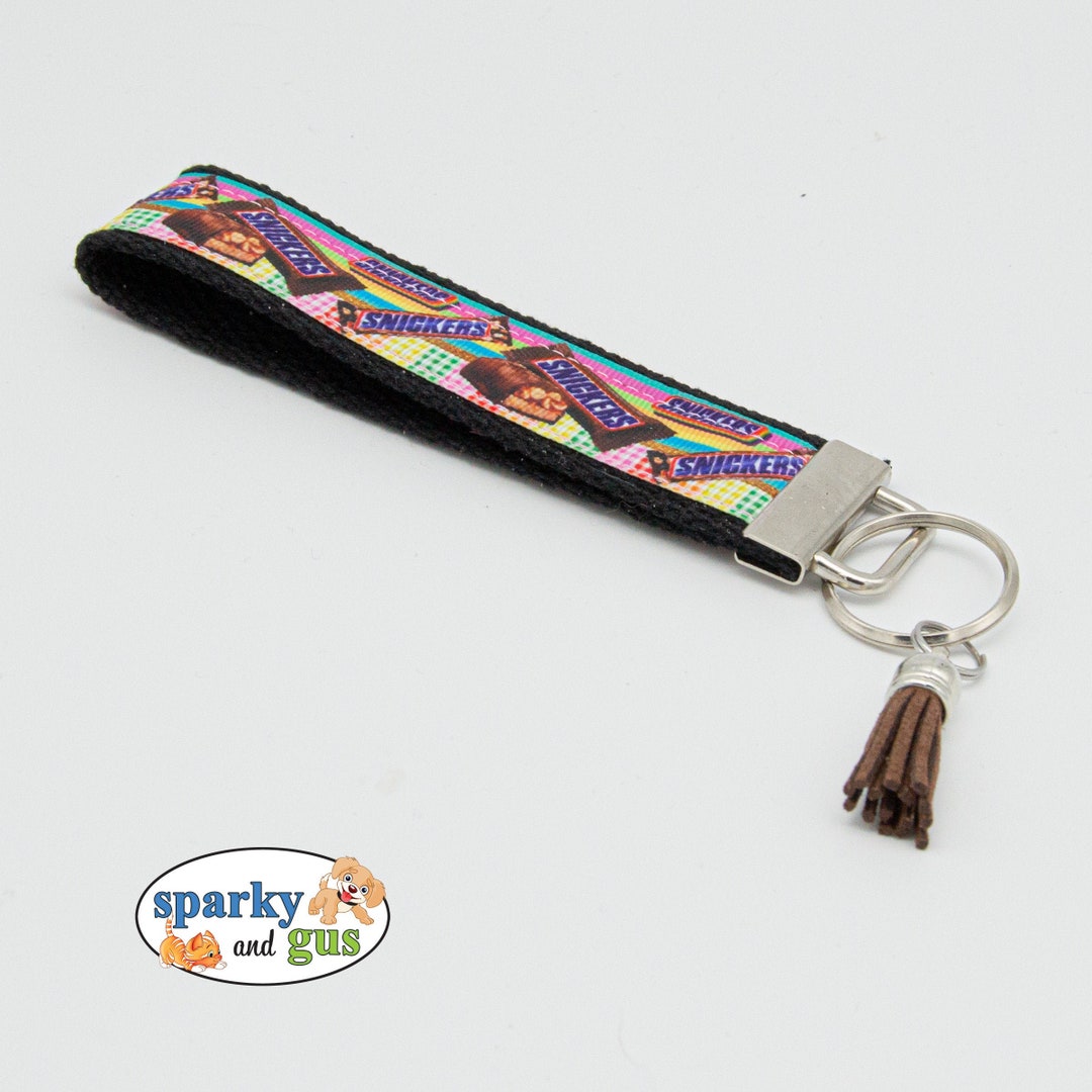 Famous Candy Bar Inspired Keychain | Snack Key Fob | Regular or Mini ...