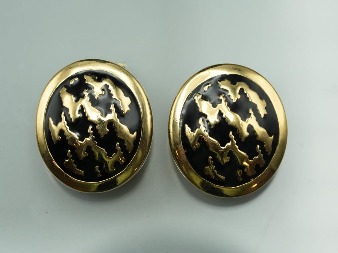 Luxurious Christian Dior Vintage Clip Ons /clips - Etsy