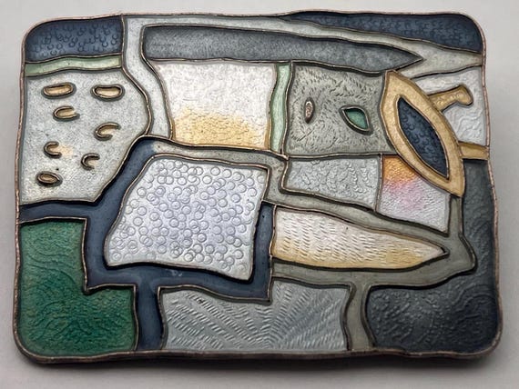 Rare David Andersen - four seasons brooch - winter, s… - Gem