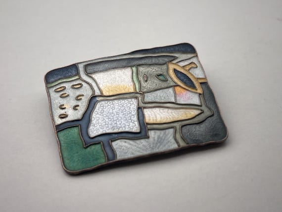 Rare David Andersen - four seasons brooch - winter, s… - Gem