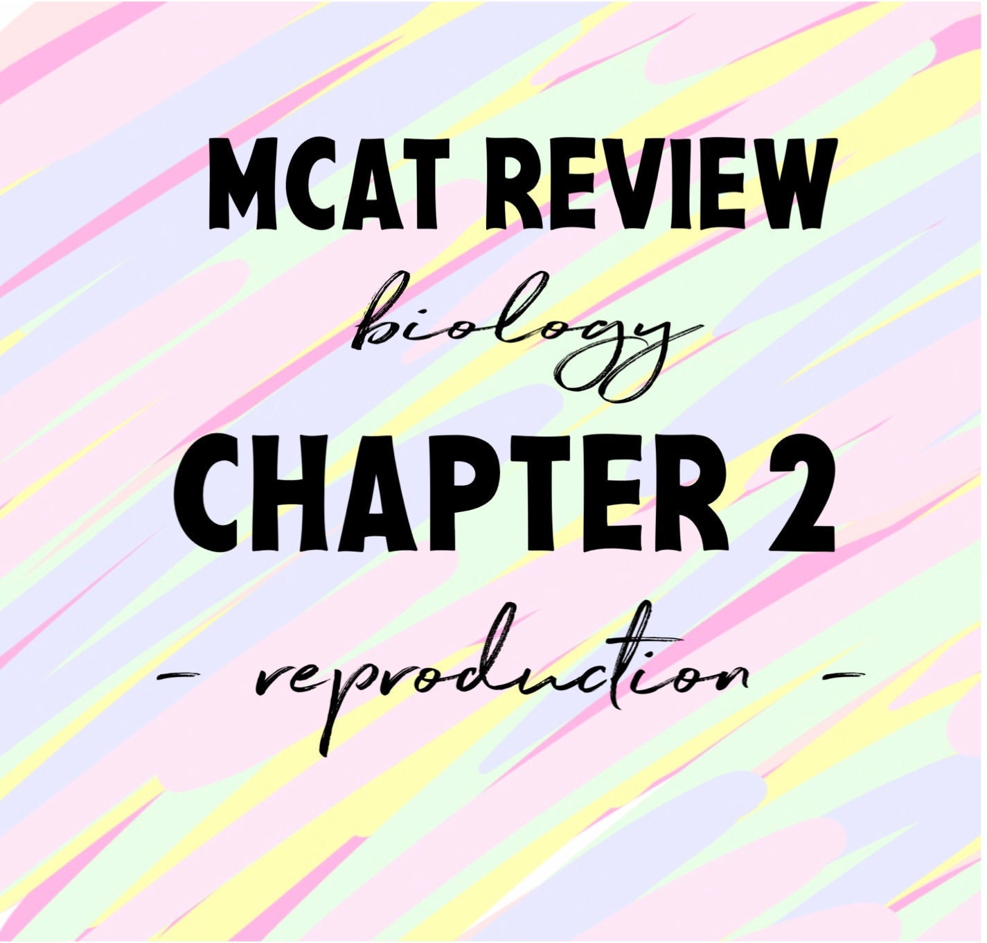 14 Pages MCAT Biology Review Notes Chapter 2 reproduction - Etsy Canada