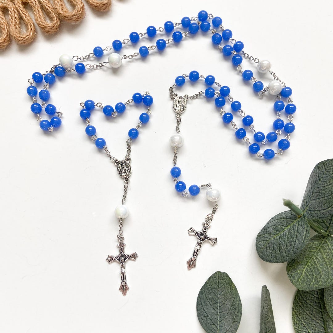 Our Lady of Assumption Rosary - Etsy